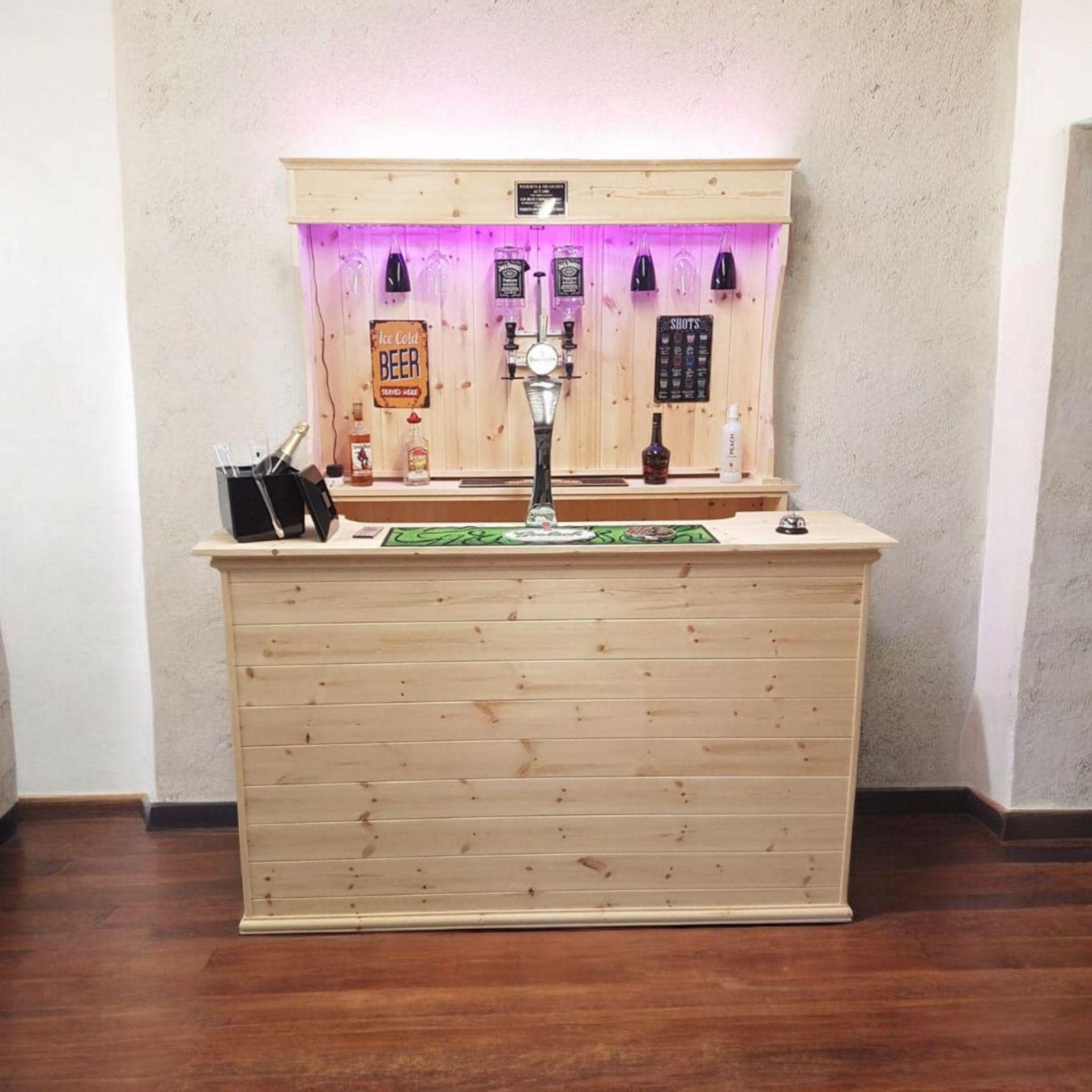 Full Vienna Style home drinks bar/mancave/summerhouse bar – Jsa Timber ...